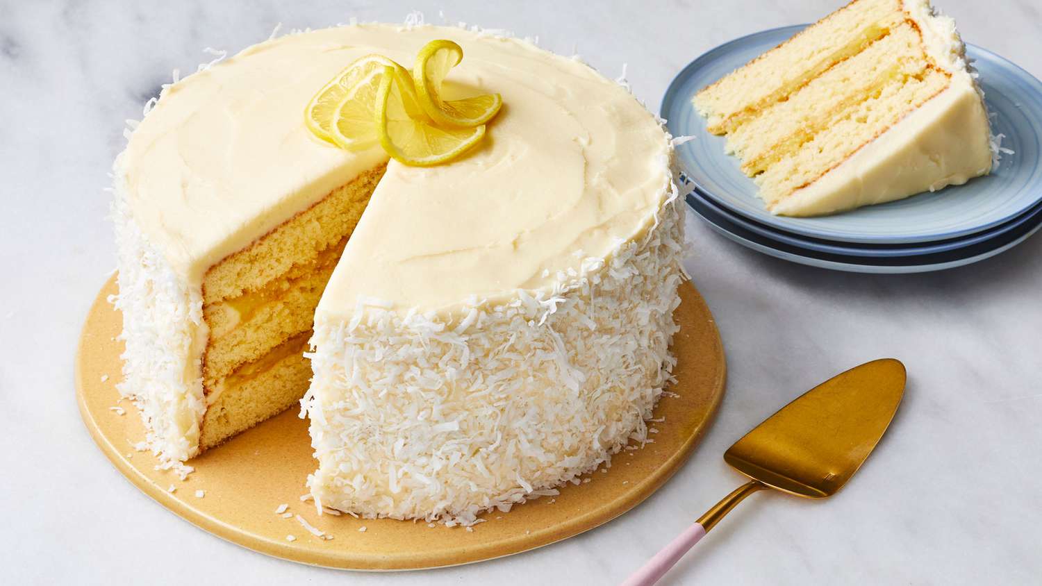Mimi’s Lemon Coconut Cake – Mon’Ami Sweets